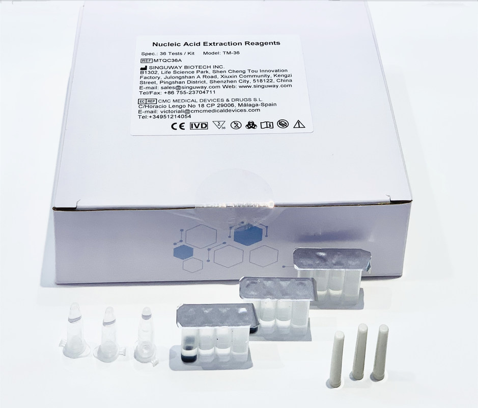 4 Sampel Isolasi Kit Ekstraksi Asam Nukleat DNA RNA Untuk Mini Extractor